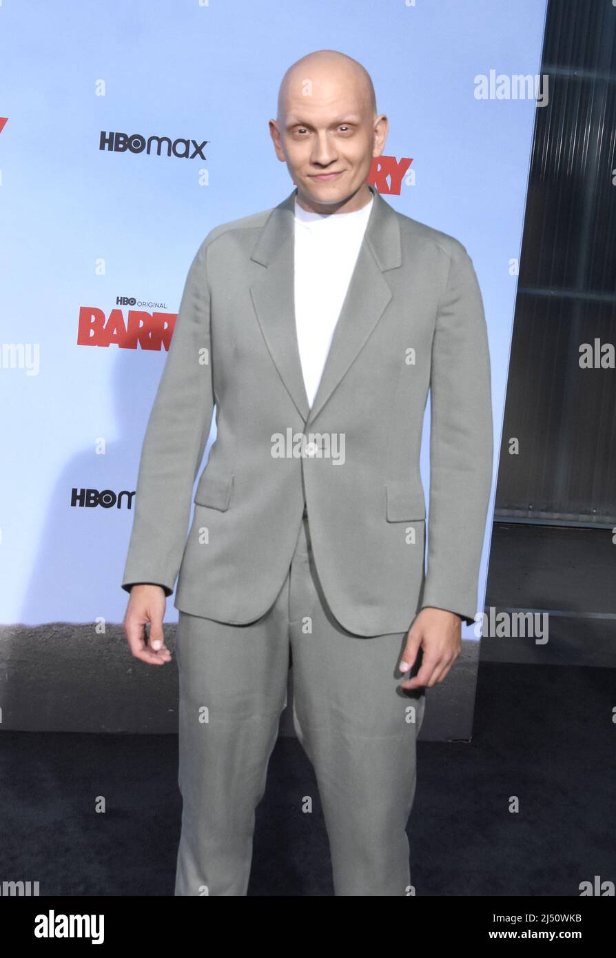 Los Angeles, California, USA 18th April 2022 Actor Anthony Carrigan ...