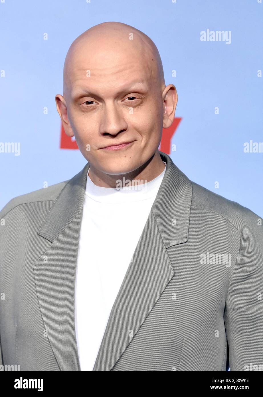 Los Angeles, California, USA 18th April 2022 Actor Anthony Carrigan ...