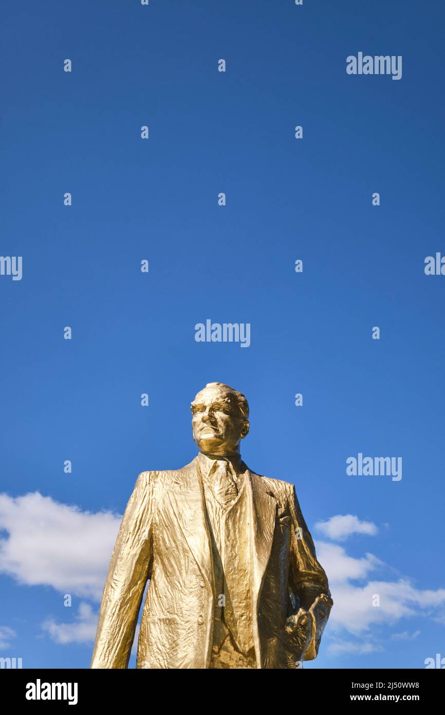Mustafa kemal ataturk statue hi-res stock photography and images - Alamy