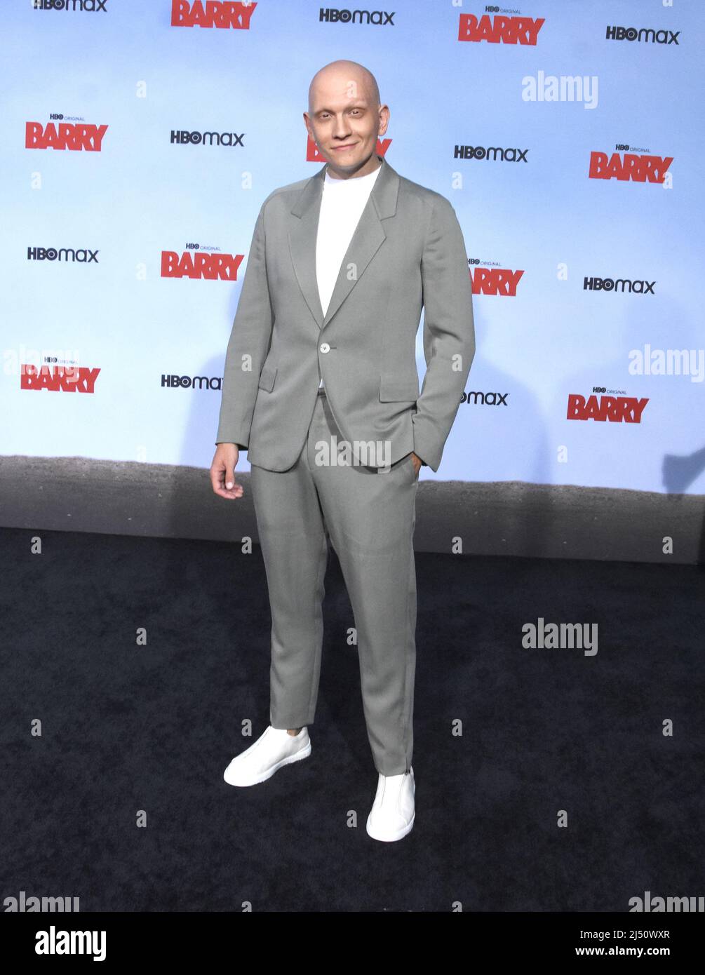 Los Angeles, California, USA 18th April 2022 Actor Anthony Carrigan ...