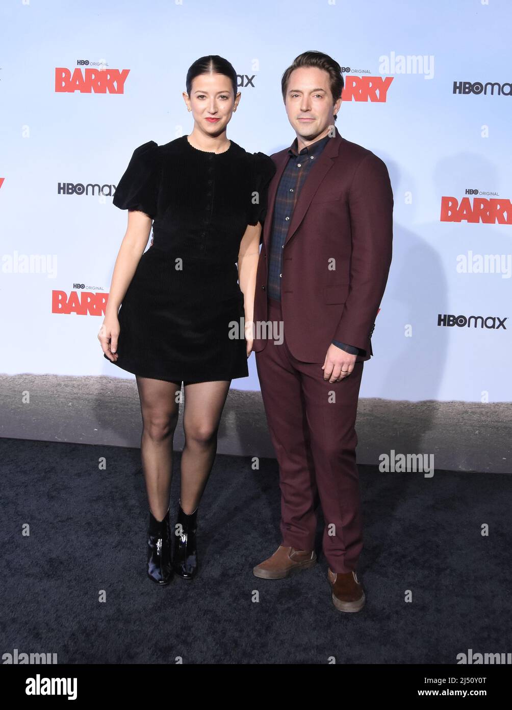 Los Angeles, California, USA. 18th Apr, 2022. Actress Jessy Hodges and ...