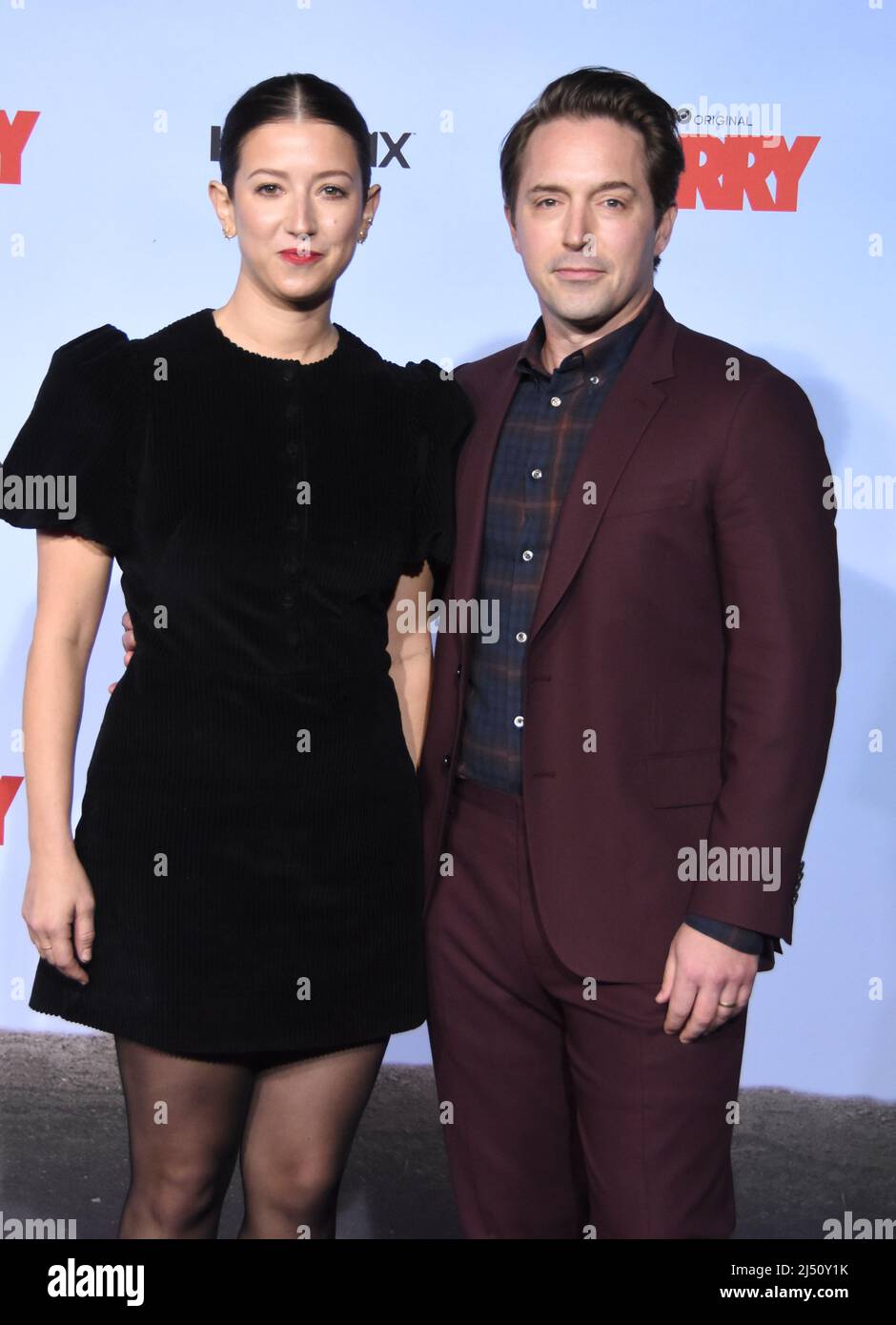 Los Angeles, California, USA. 18th Apr, 2022. Actress Jessy Hodges and ...