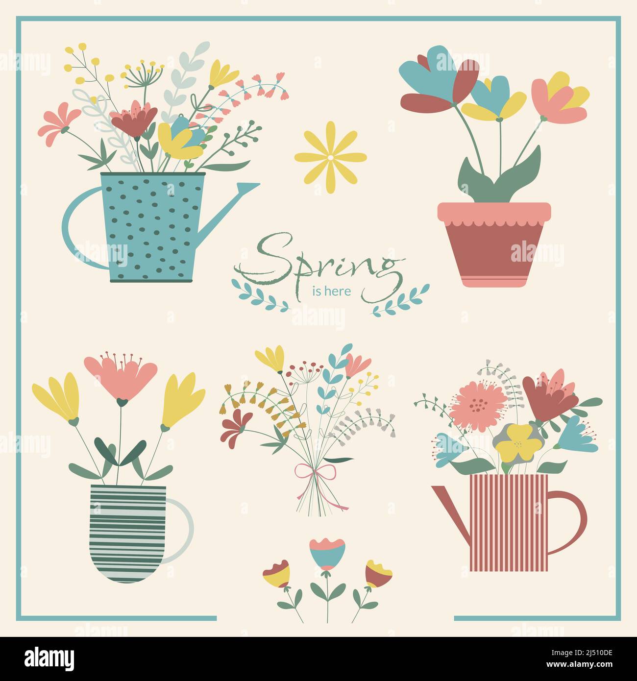 Romantic floral patterns Stock Vector Image & Art - Alamy