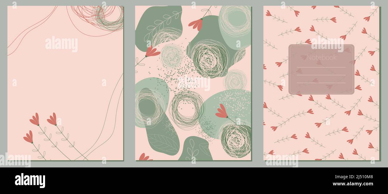 Romantic floral patterns Stock Vector Image & Art - Alamy