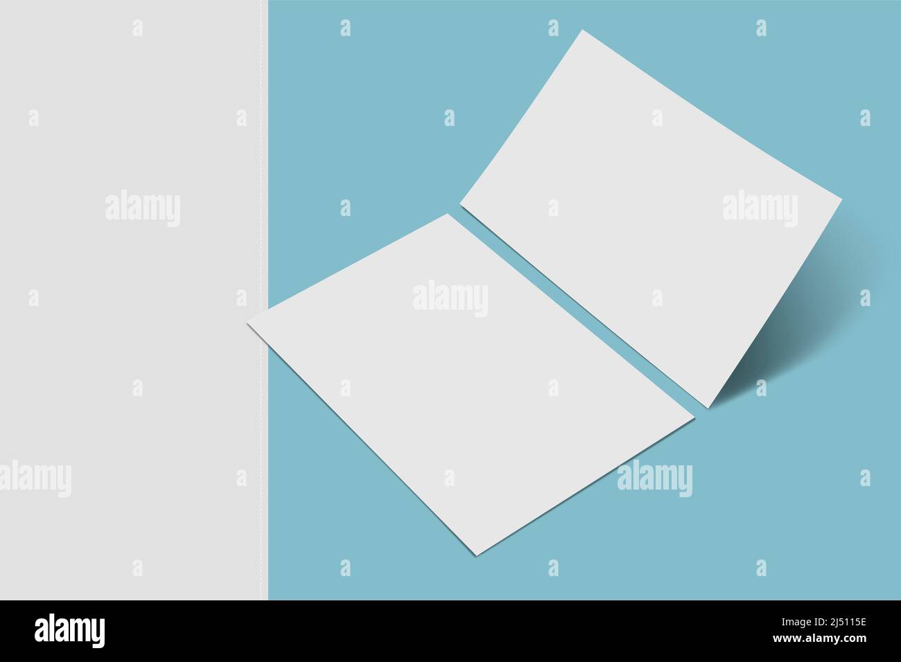 A4 letterhead mockup concept. editable mock-up series template ready ...