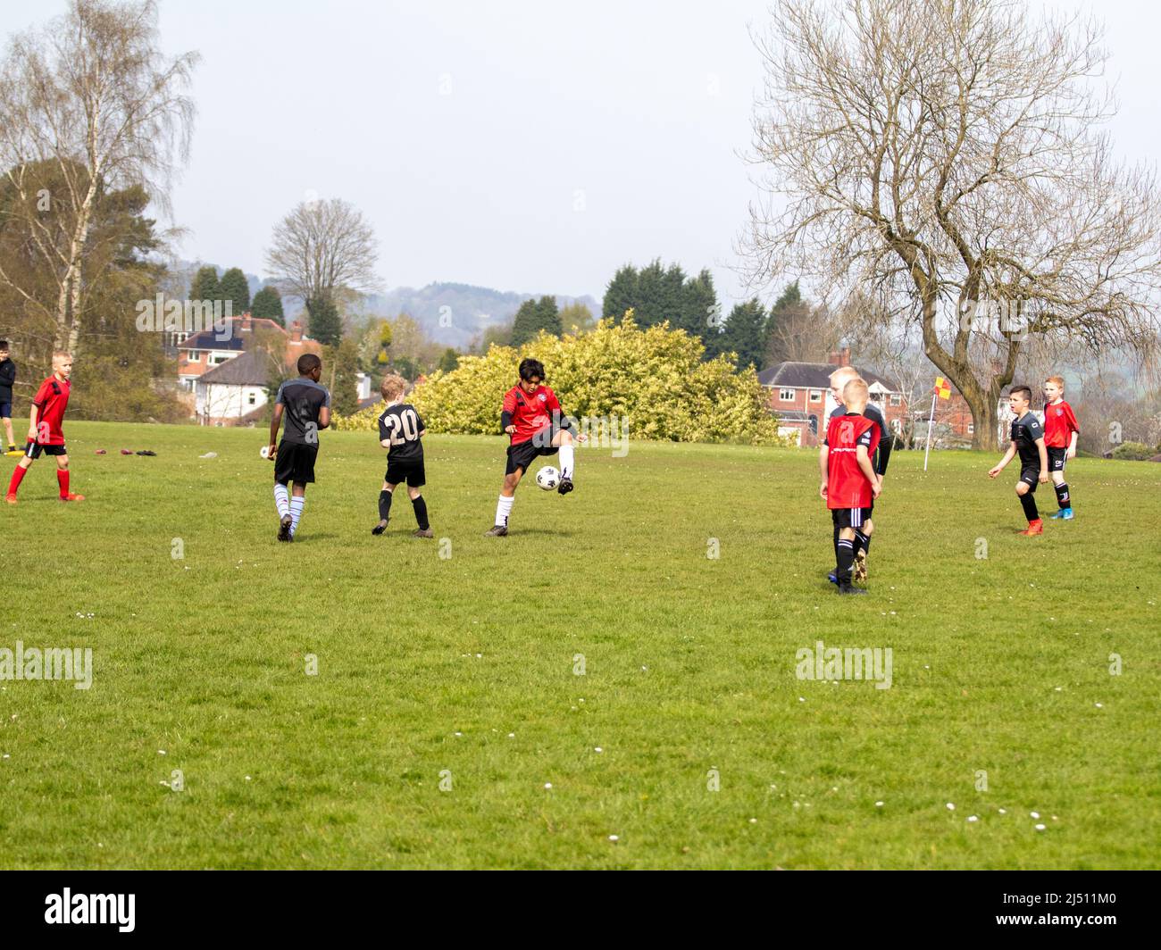 Under 10's football hi-res stock photography and images - Alamy