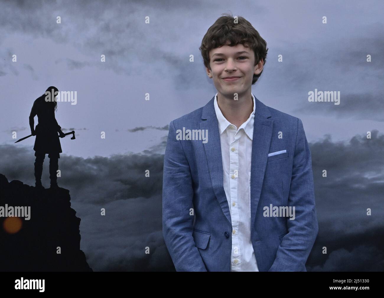 Los Angeles, United States. 19th Apr, 2022. Cast member Oscar Novak ...