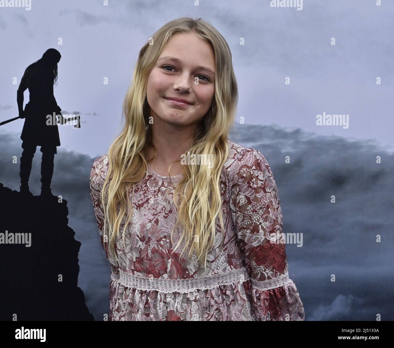 Los Angeles, United States. 19th Apr, 2022. Cast member Lily Bird ...