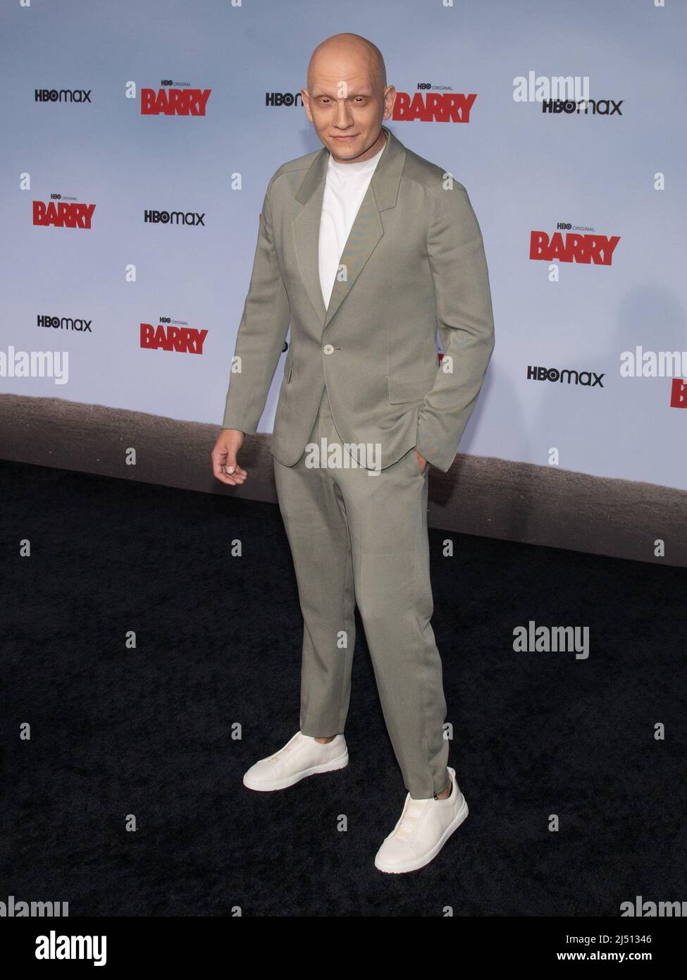 18 April 2022 - Los Angeles, California - Anthony Carrigan. HBO's ...