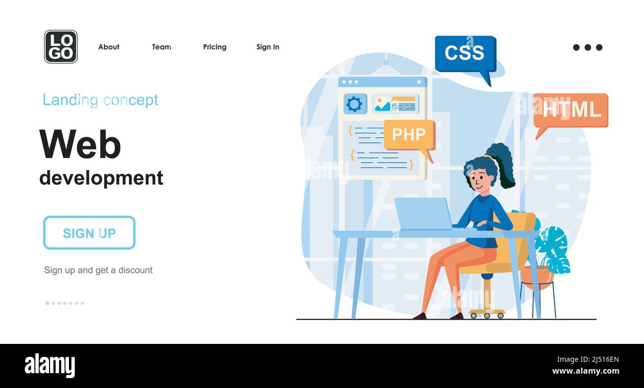 Computer languages cartoon hi-res stock photography and images - Alamy