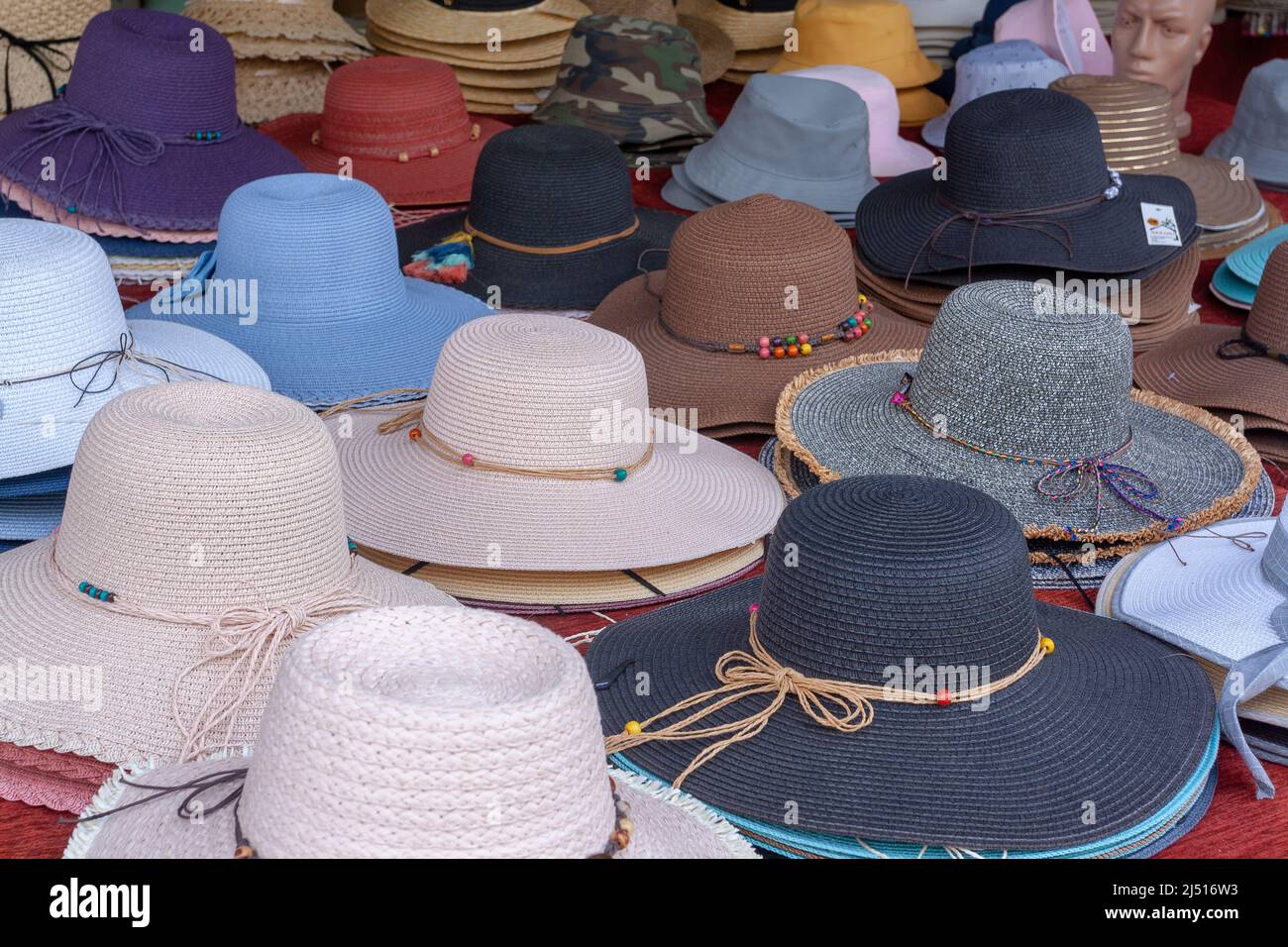 Classic panama hats hi-res stock photography and images - Alamy