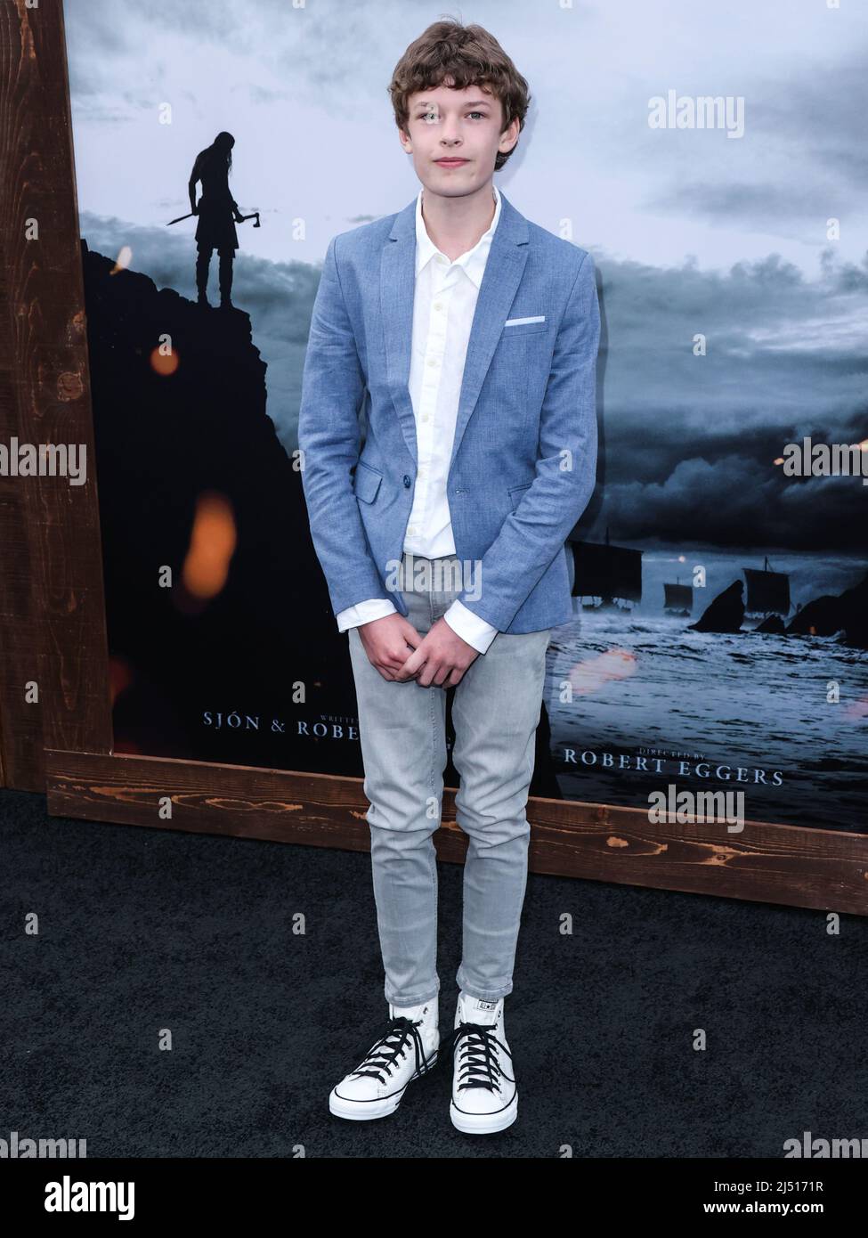 Oscar Novak arrives at the Los Angeles Premiere Of Focus Features' 'The ...