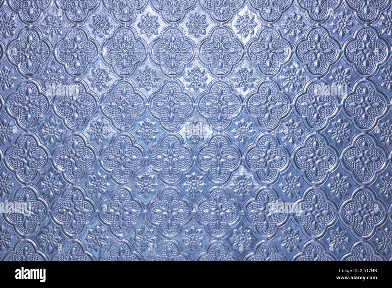 Textured pale blue or purple faded background with a pattern of painted ...