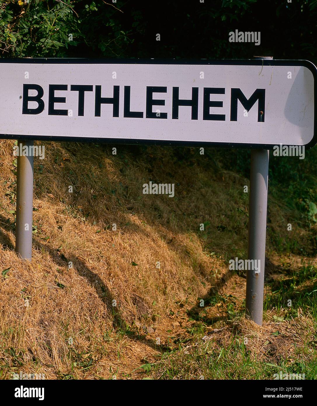 Bethlehem road sign hi-res stock photography and images - Alamy