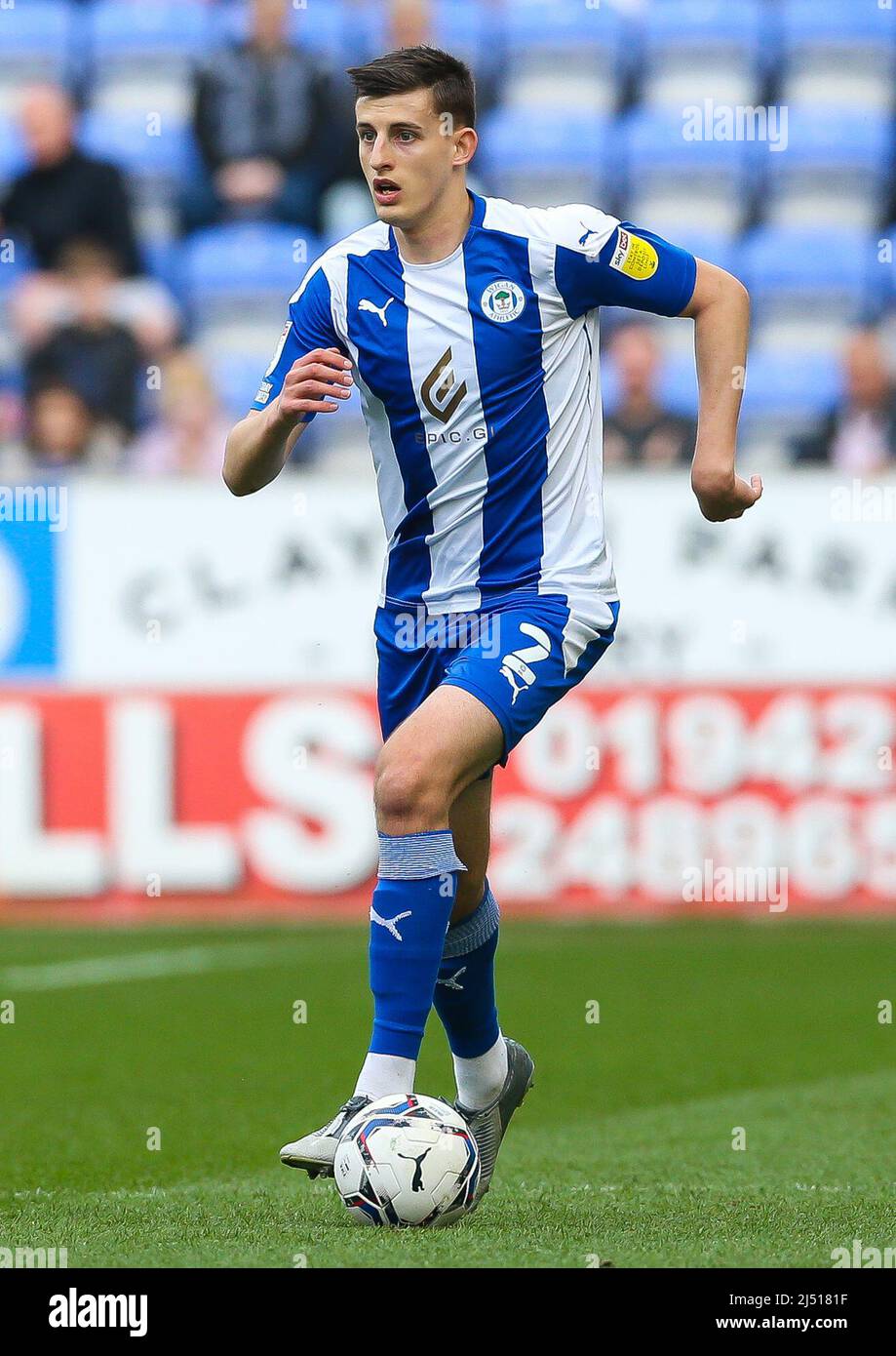 Wigan Athletic's Kell Watts during the Sky Bet League One match at the ...