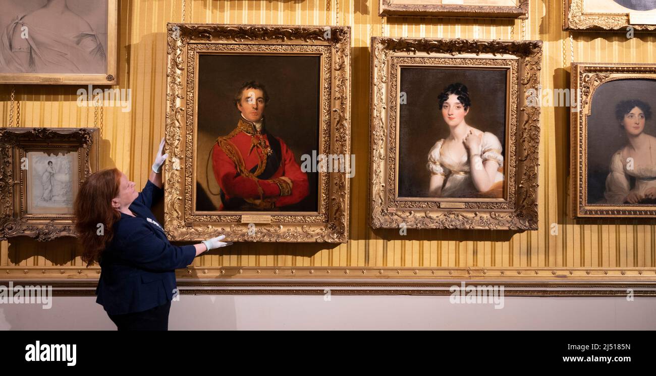 Apsley House, London, UK. 19 April 2022. Wellington, Women and ...