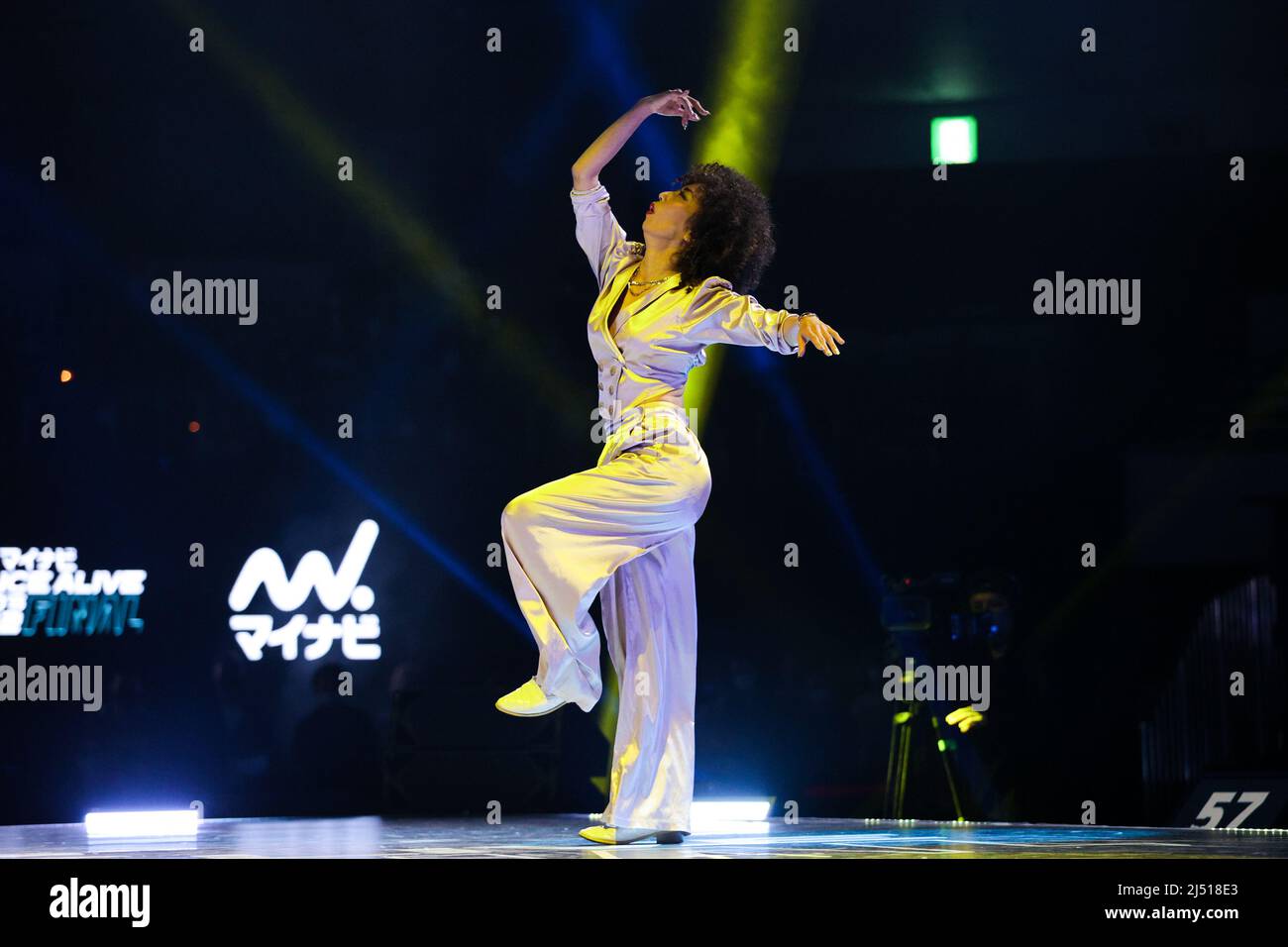 Tokyo, Japan. 17th Apr, 2022. YOSHIE Dance : DANCE ALIVE HERO'S 2022 ...