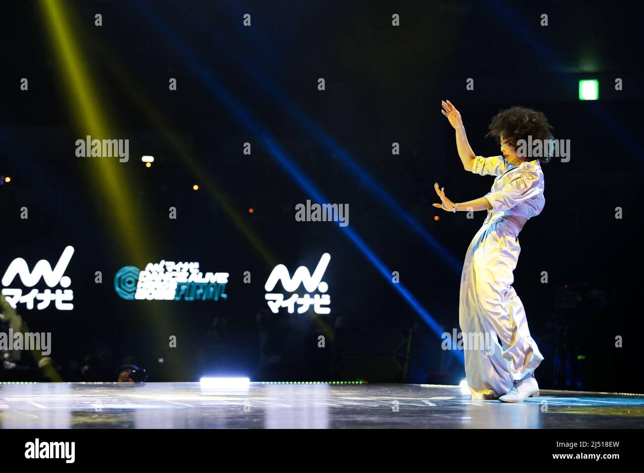 Tokyo, Japan. 17th Apr, 2022. YOSHIE Dance : DANCE ALIVE HERO'S 2022 ...