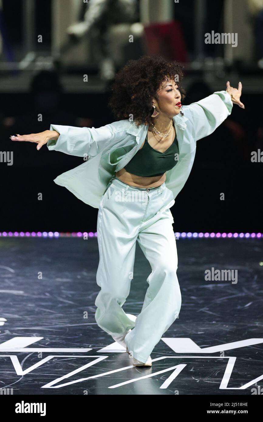 Tokyo, Japan. 17th Apr, 2022. YOSHIE Dance : DANCE ALIVE HERO'S 2022 ...
