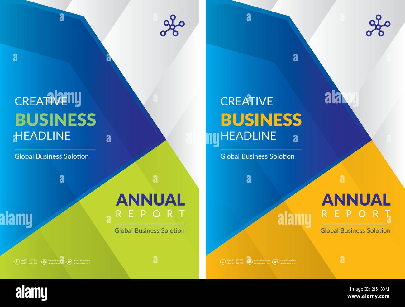 Modern Annual Report Catalog Cover Design Template Adept to the flyer ...