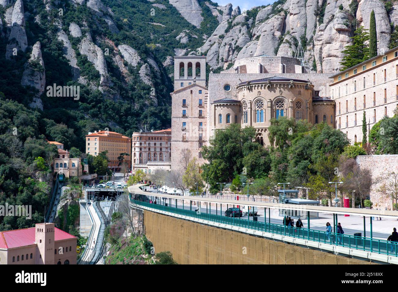 Montserrat architecture hi-res stock photography and images - Alamy