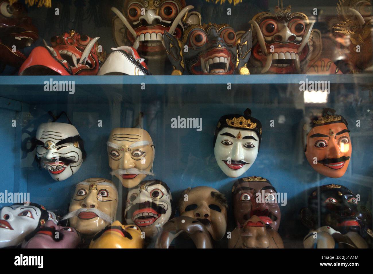 Balinese mask display hi-res stock photography and images - Alamy