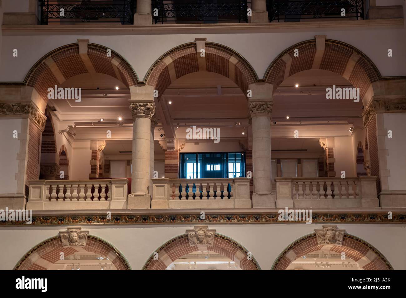 Balcony Inside The Tropenmuseum Museum At Amsterdam The Netherlands 1-4 ...