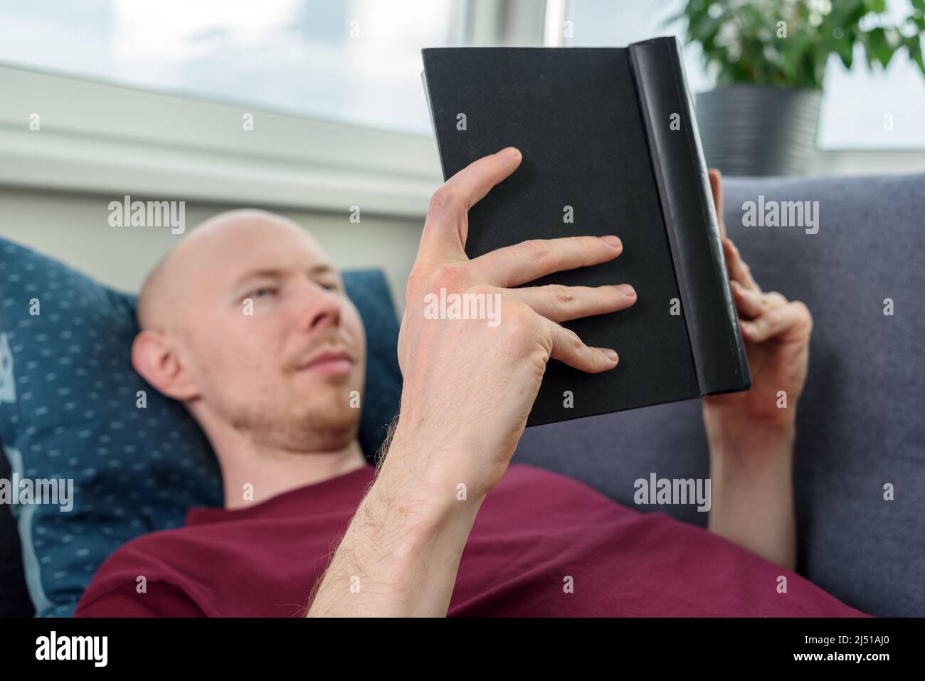 Hairless man hi-res stock photography and images - Alamy