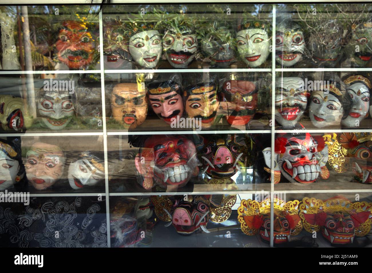 Balinese mask display hi-res stock photography and images - Alamy