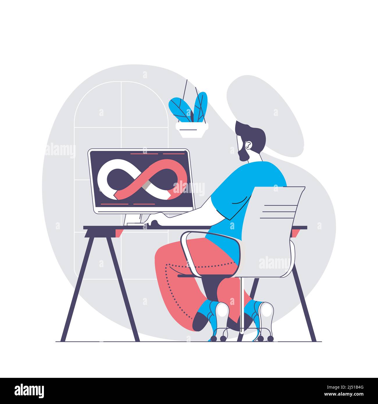 Build computer background Stock Vector Images - Alamy