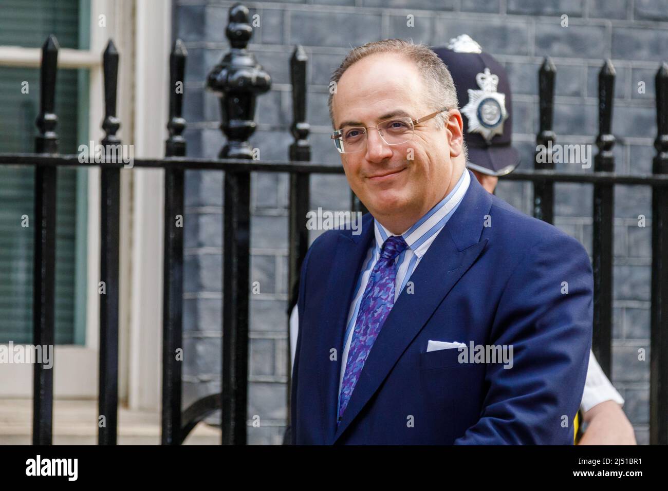 Downing St. London, UK. 19th April 2022.The Rt Hon Michael Ellis QC MP ...