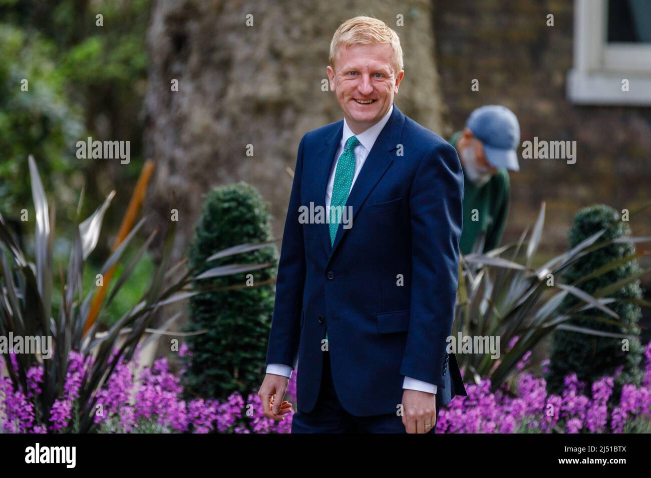 Downing St. London, UK. 19th April 2022.The Rt Hon Oliver Dowden CBE MP ...