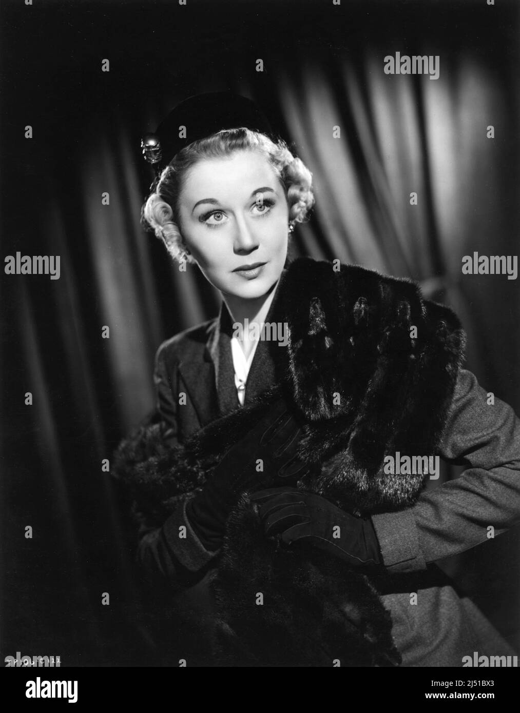 MARGARET LEIGHTON Fashion Portrait publicity for UNDER CAPRICORN 1949 ...