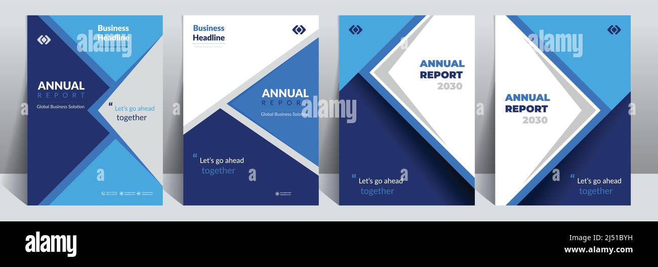 Annual Report Catalog Cover Design Template is adept to the ...