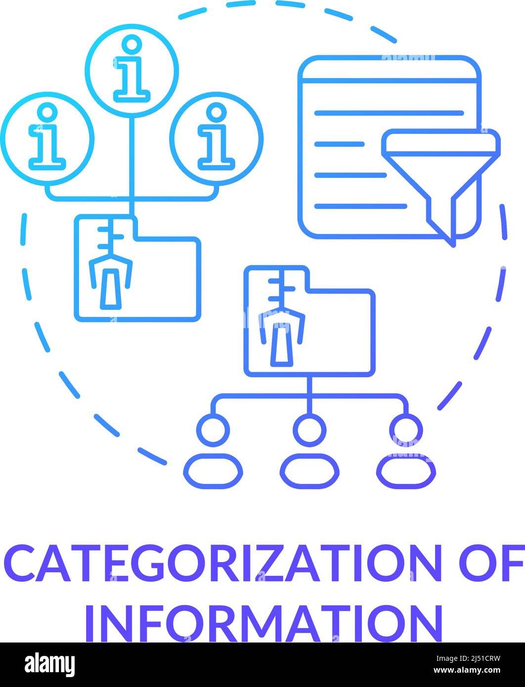 Data categorization hi-res stock photography and images - Alamy