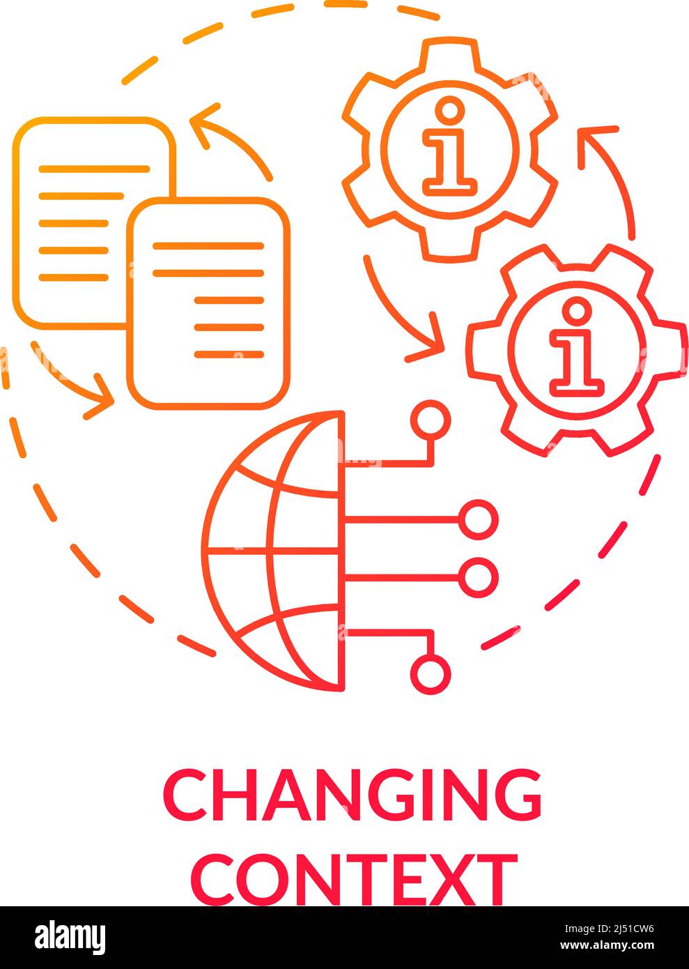 Changing context red gradient concept icon Stock Vector Image & Art - Alamy Changing context red gradient concept icon Stock Vector Image & Art - Alamy