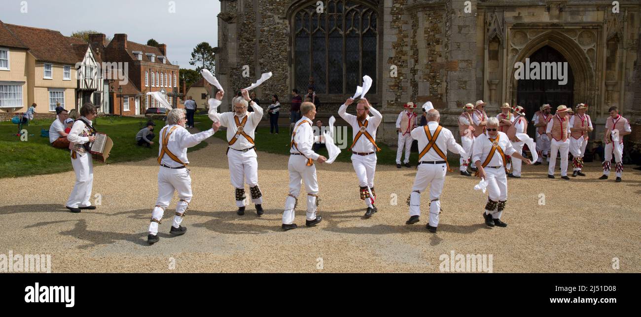 Devils dyke morris dancers hi-res stock photography and images - Alamy