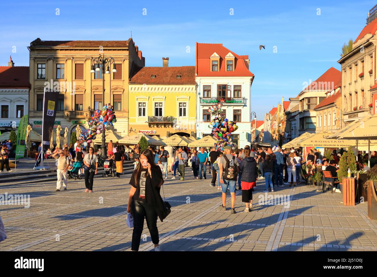 September 11 2021 - Brasov, Kronstadt in Romania, Transylvania ...