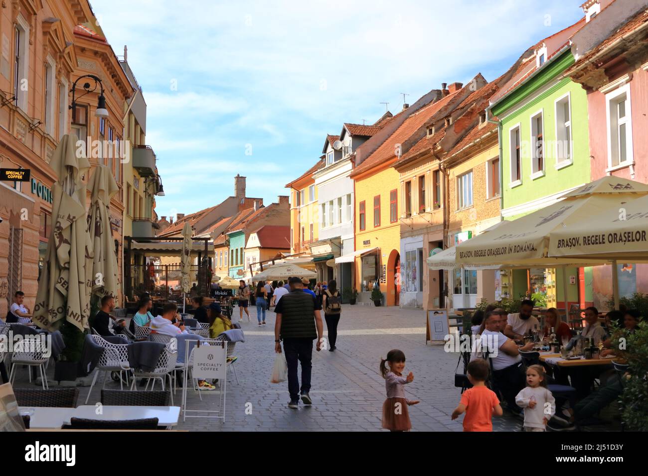 September 11 2021 - Brasov, Kronstadt in Romania, Transylvania ...