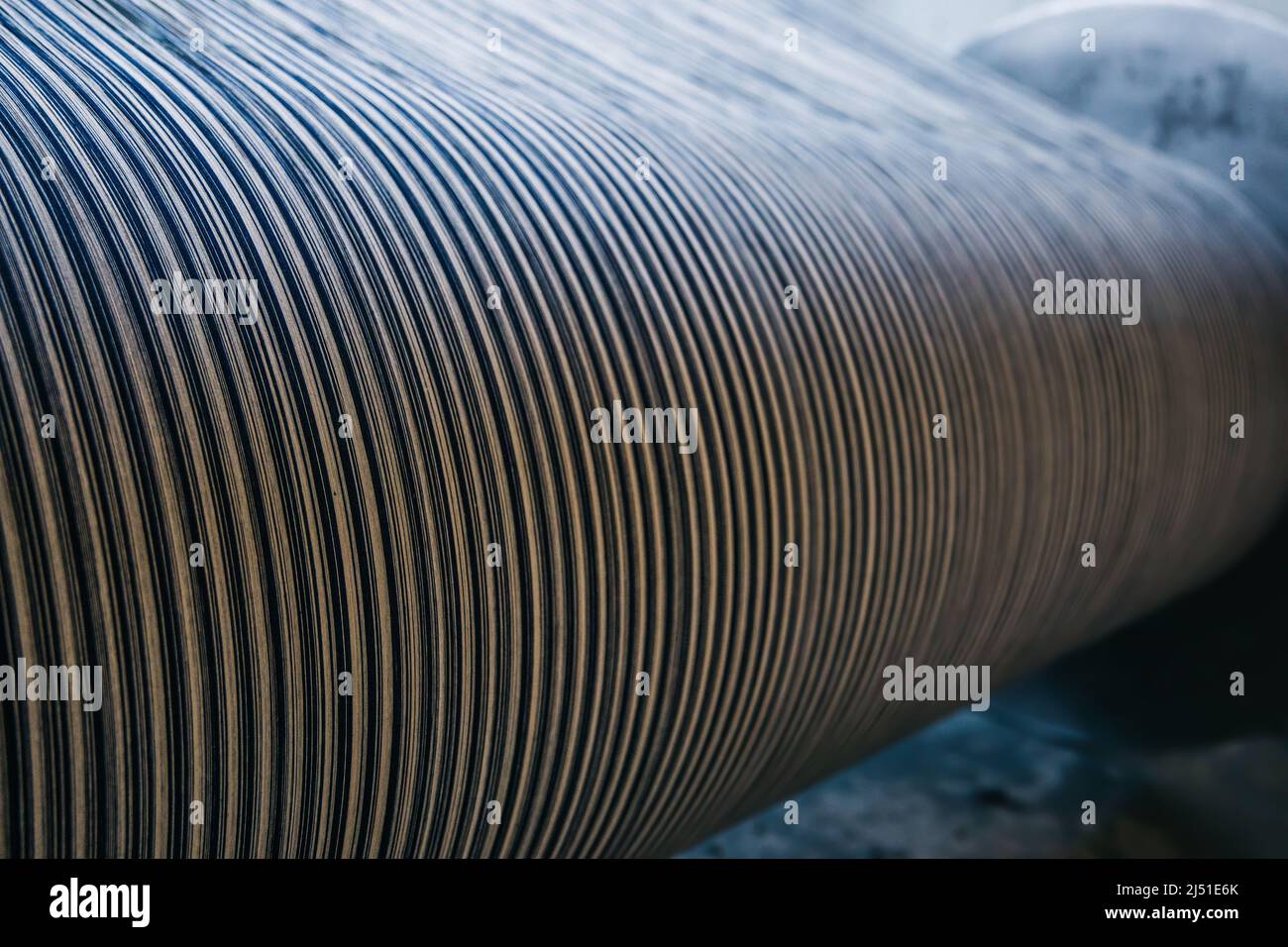 Seamless pattern fabric texture background on weaving textile machine ...