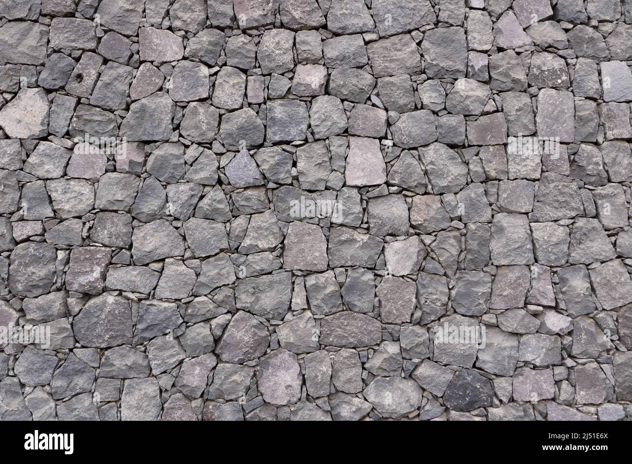 a Gray stone wall texture pattern background Stock Photo - Alamy