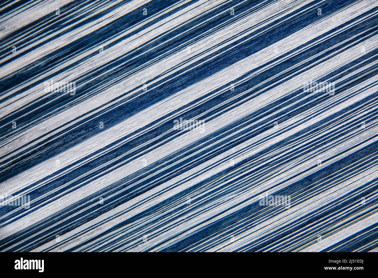 Seamless pattern fabric texture background on weaving textile machine ...