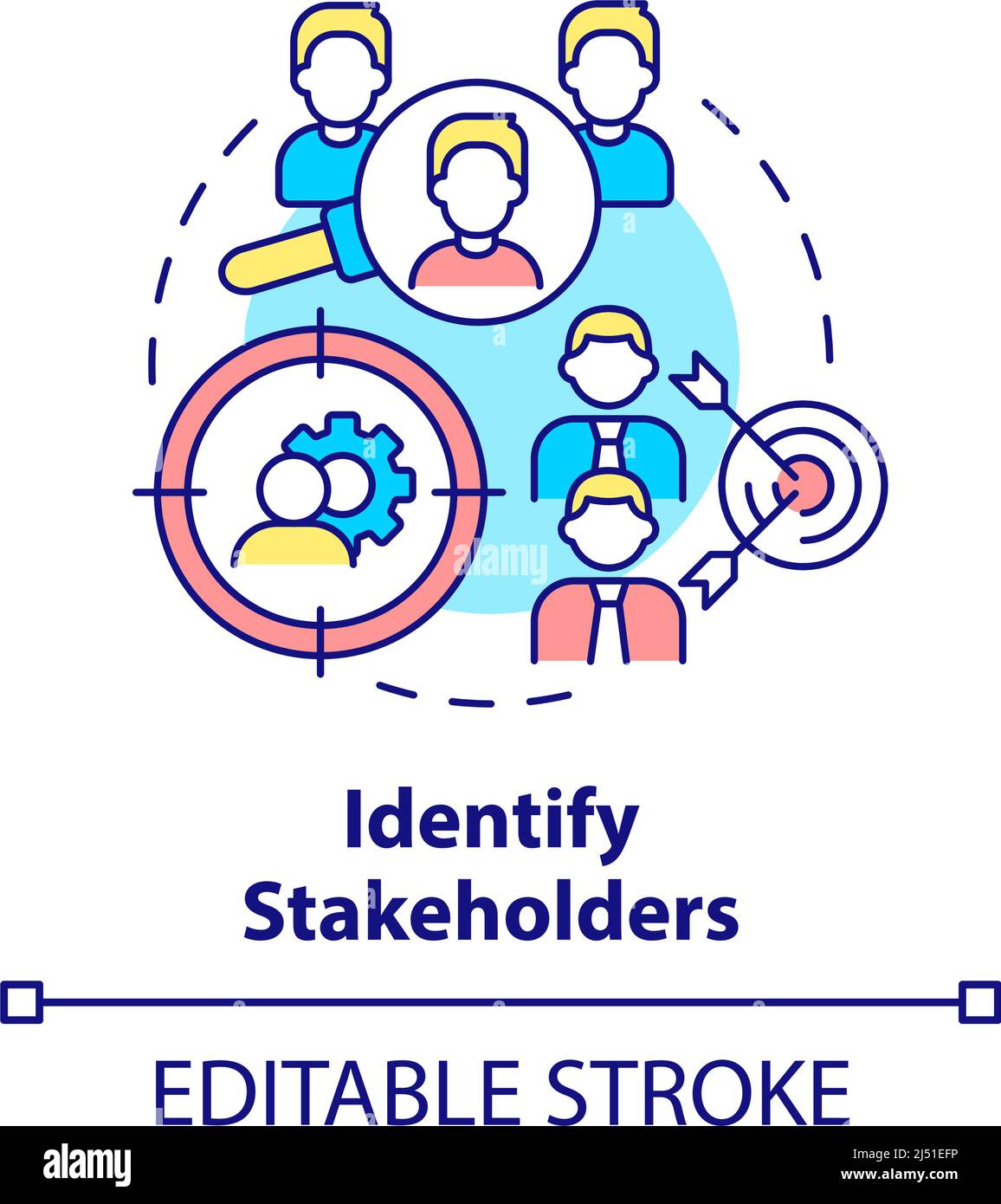Identify stakeholders concept icon Stock Vector Image & Art - Alamy Identify stakeholders concept icon Stock Vector Image & Art - Alamy