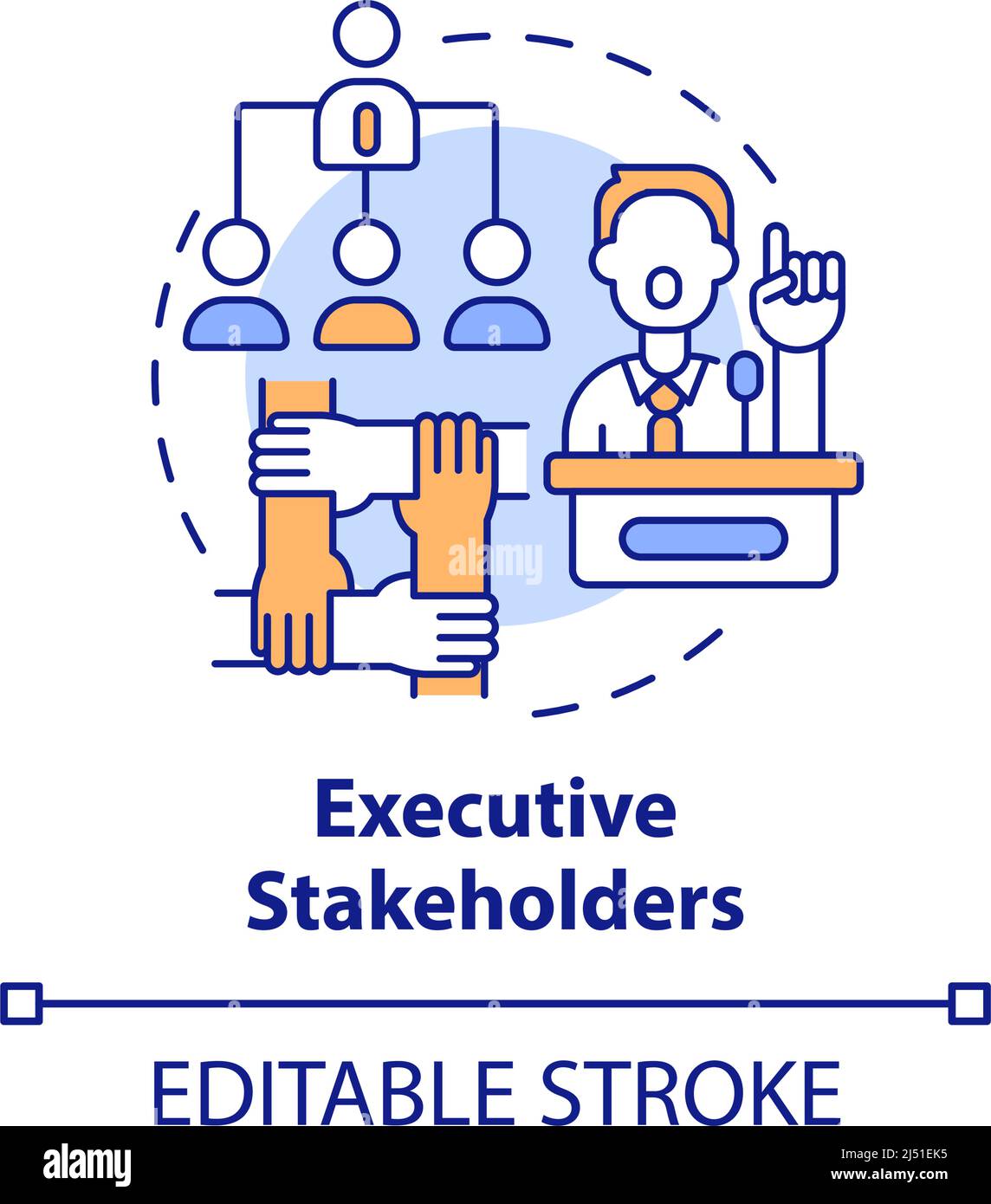 Executive stakeholders concept icon Stock Vector Image & Art - Alamy Executive stakeholders concept icon Stock Vector Image & Art - Alamy