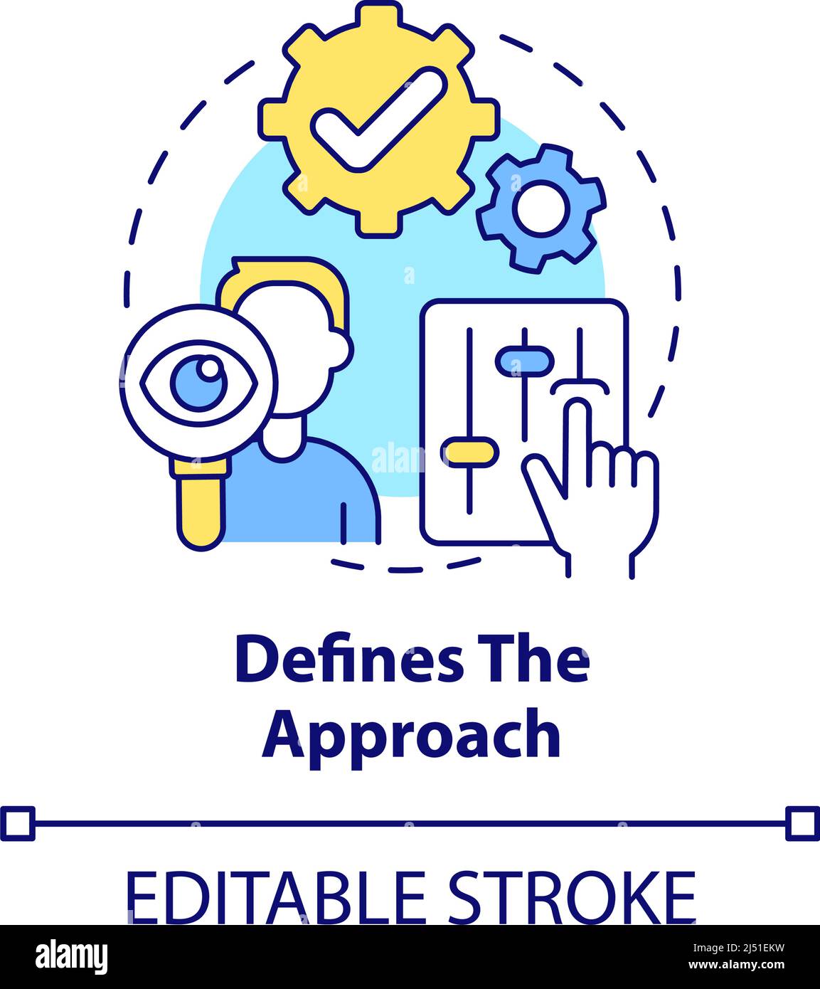 Approach way Stock Vector Images - Alamy