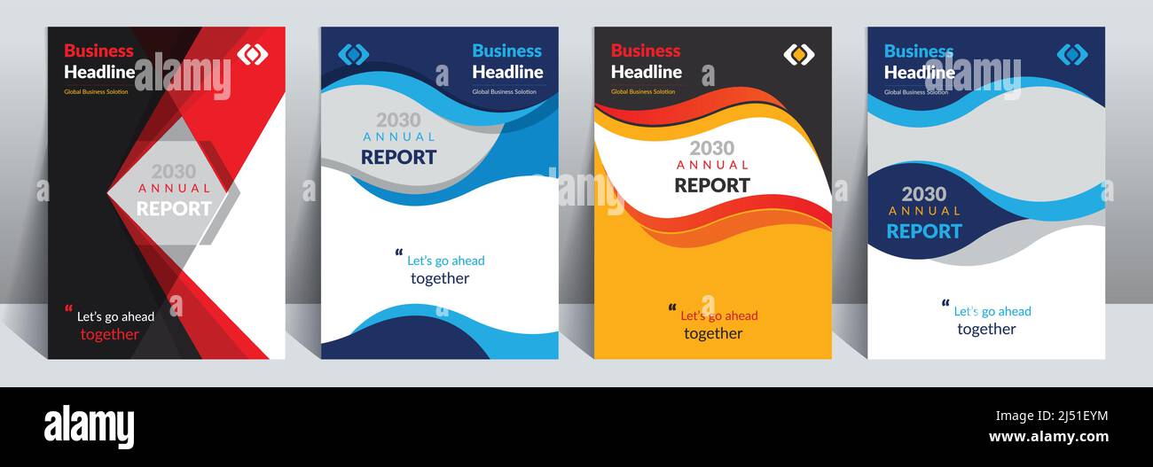 Annual Report Catalog Cover Design Template is adept to the ...