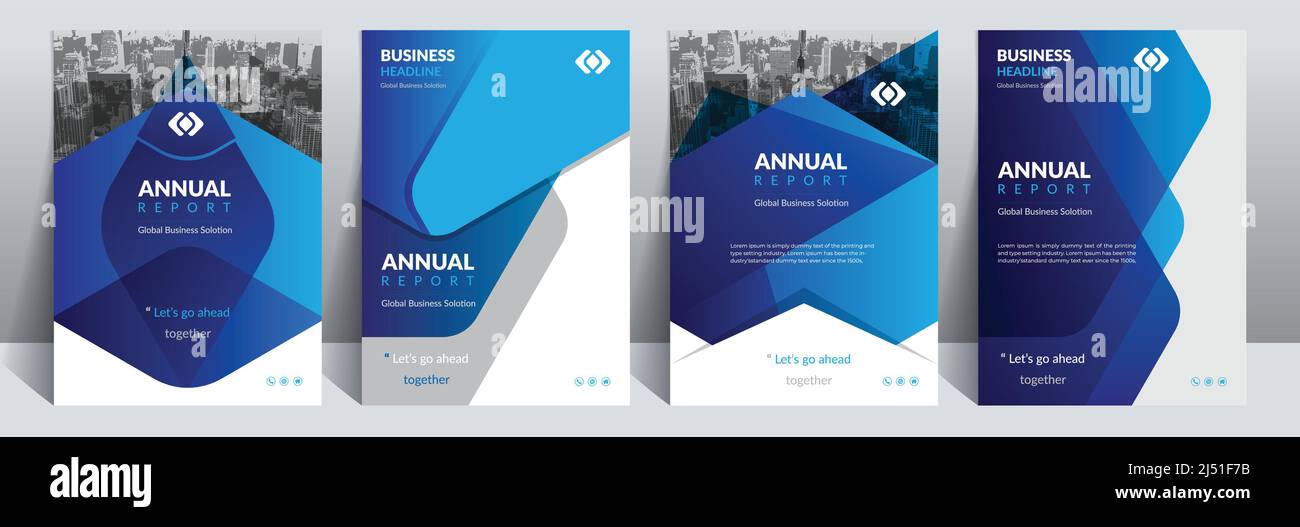 Annual Report Catalog Cover Design Template is adept to the ...