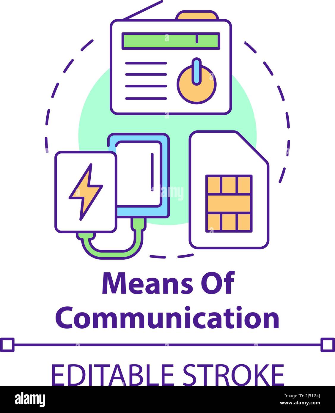 Means of communication concept icon Stock Vector Image & Art - Alamy Means of communication concept icon Stock Vector Image & Art - Alamy