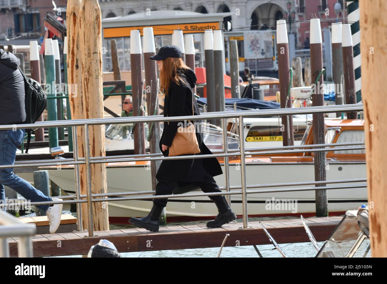 Venice, Italy. 19th Apr, 2022. Venice, BIENNIAL EVENT 2022, Julienne ...