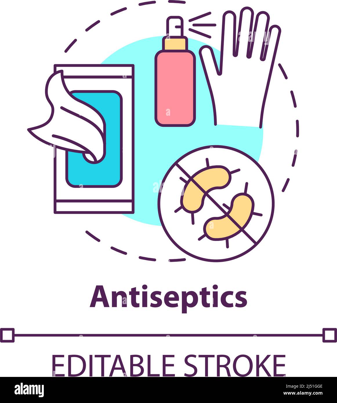 Antiseptics Stock Vector Images - Alamy